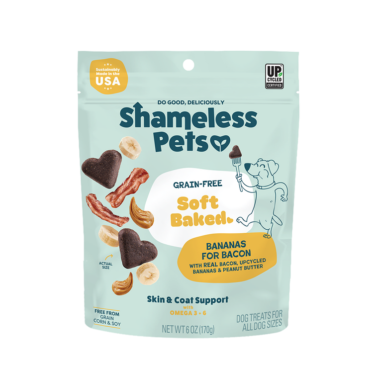 Soft-Baked Dog Treats | Bananas for Bacon | Grain-Free Baked Dog Treats ...
